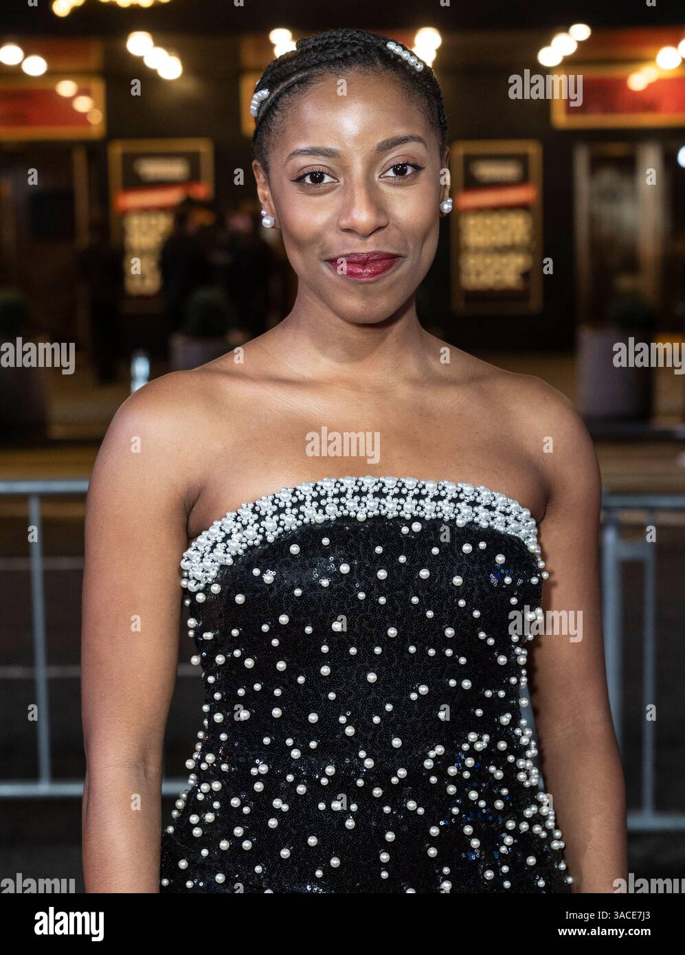 New York, United States. 03rd Apr, 2025. Imani Rousselle attends ...