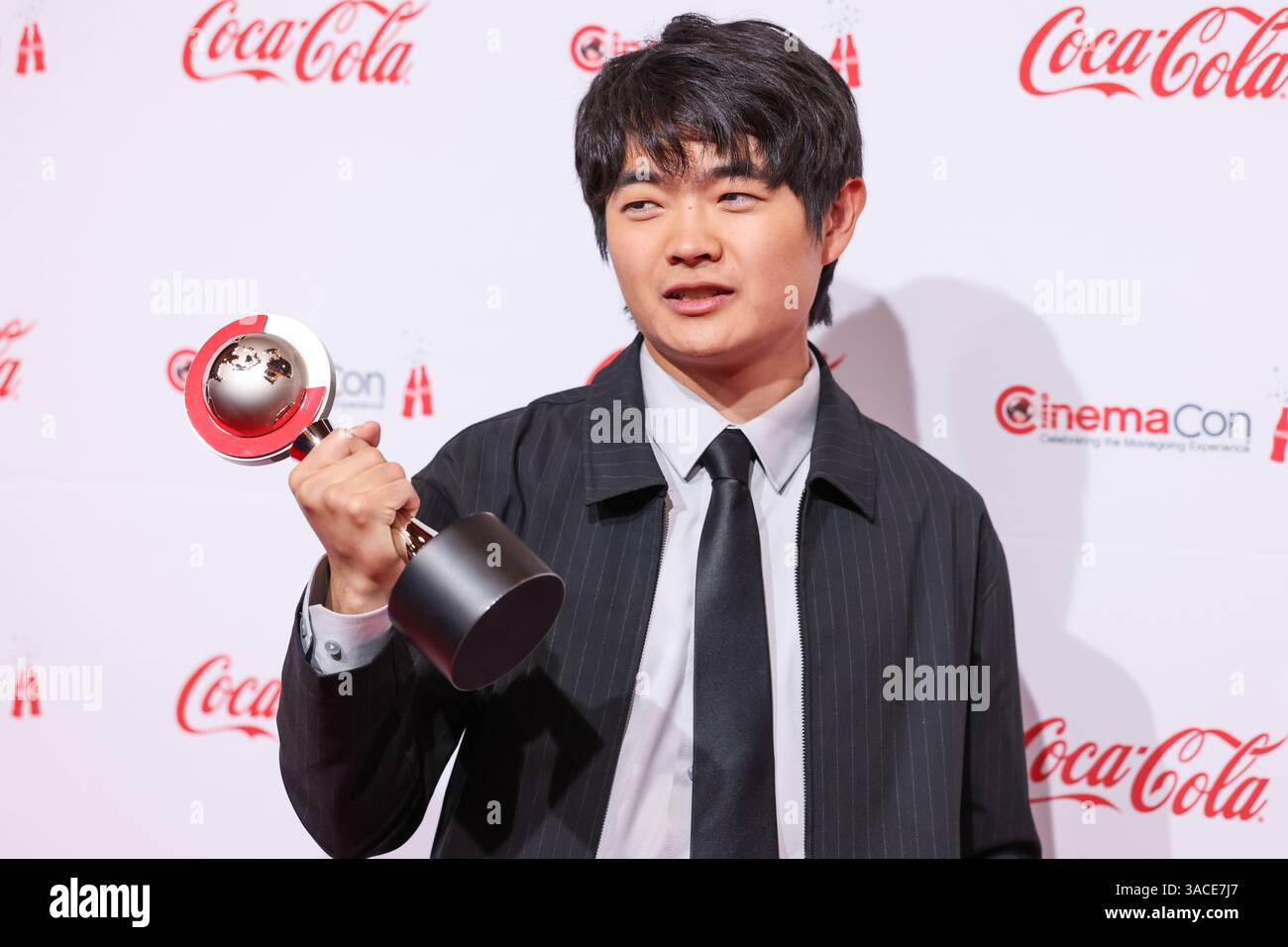 LAS VEGAS, NEVADA, USA - APRIL 03: American actor Ben Wang, recipient ...