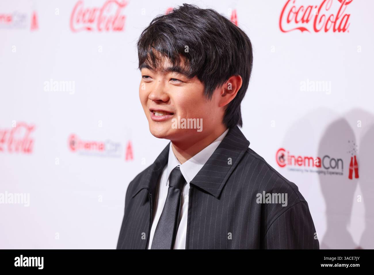 LAS VEGAS, NEVADA, USA - APRIL 03: American actor Ben Wang, recipient ...