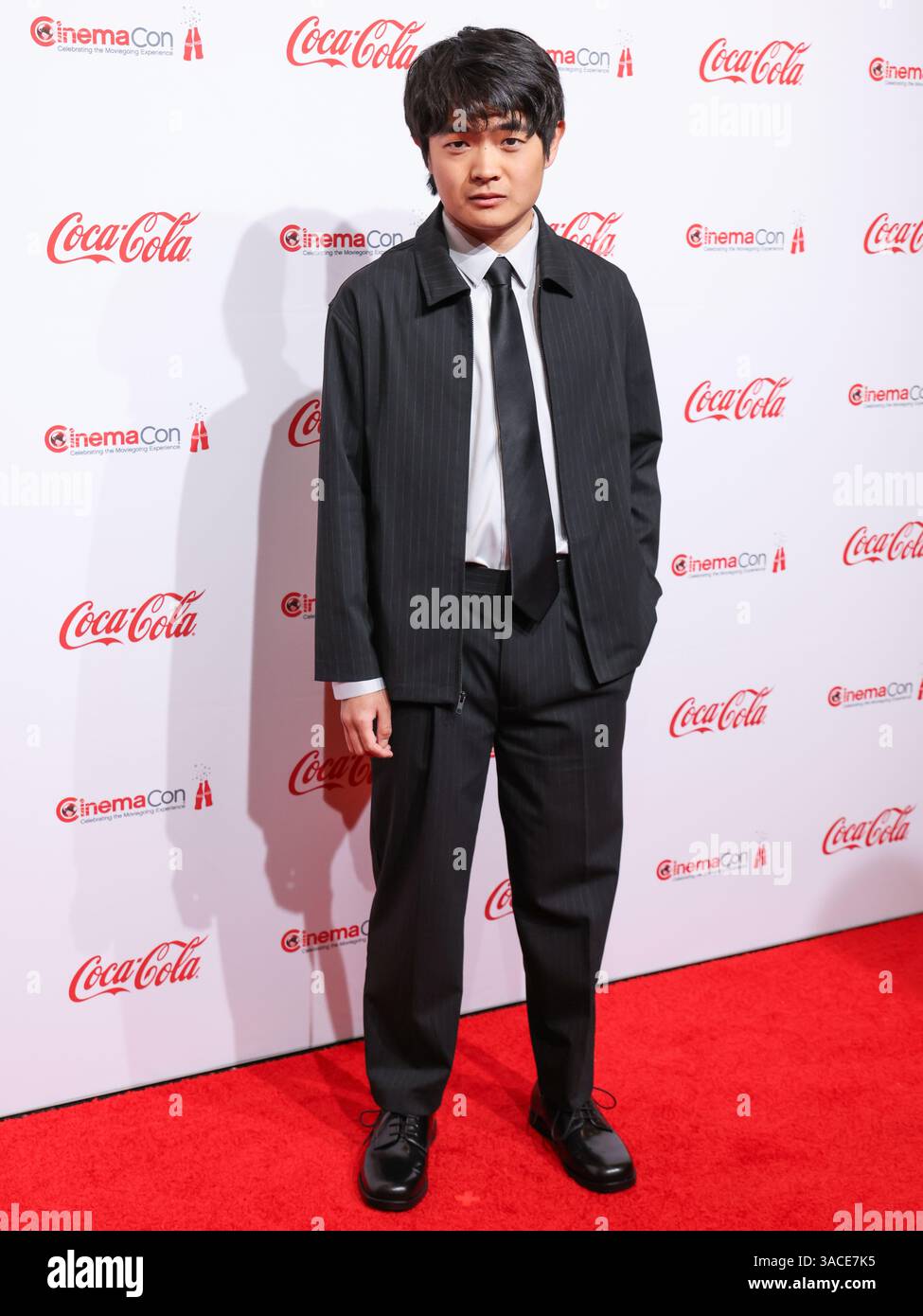 LAS VEGAS, NEVADA, USA - APRIL 03: American actor Ben Wang, recipient ...