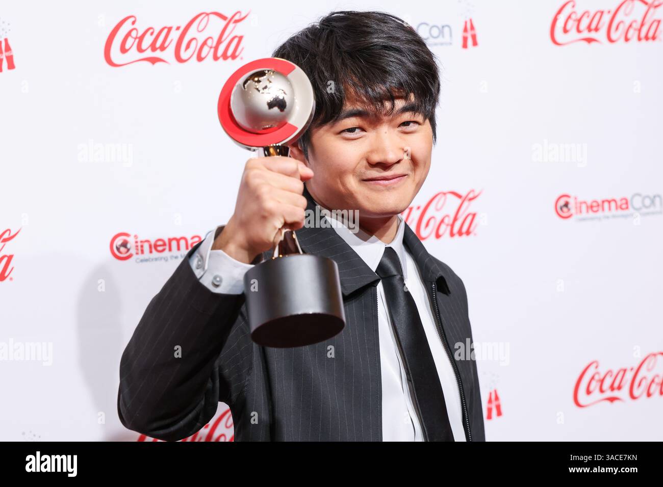 LAS VEGAS, NEVADA, USA - APRIL 03: American actor Ben Wang, recipient ...