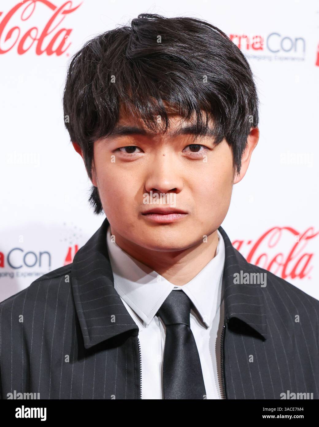 LAS VEGAS, NEVADA, USA - APRIL 03: American actor Ben Wang, recipient ...