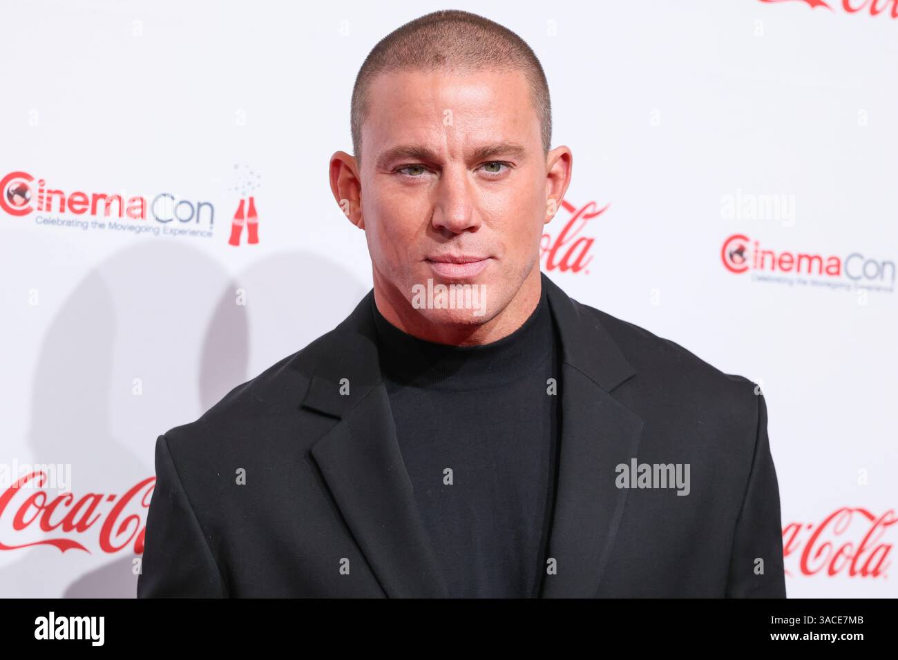 LAS VEGAS, NEVADA, USA - APRIL 03: American actor and producer Channing ...