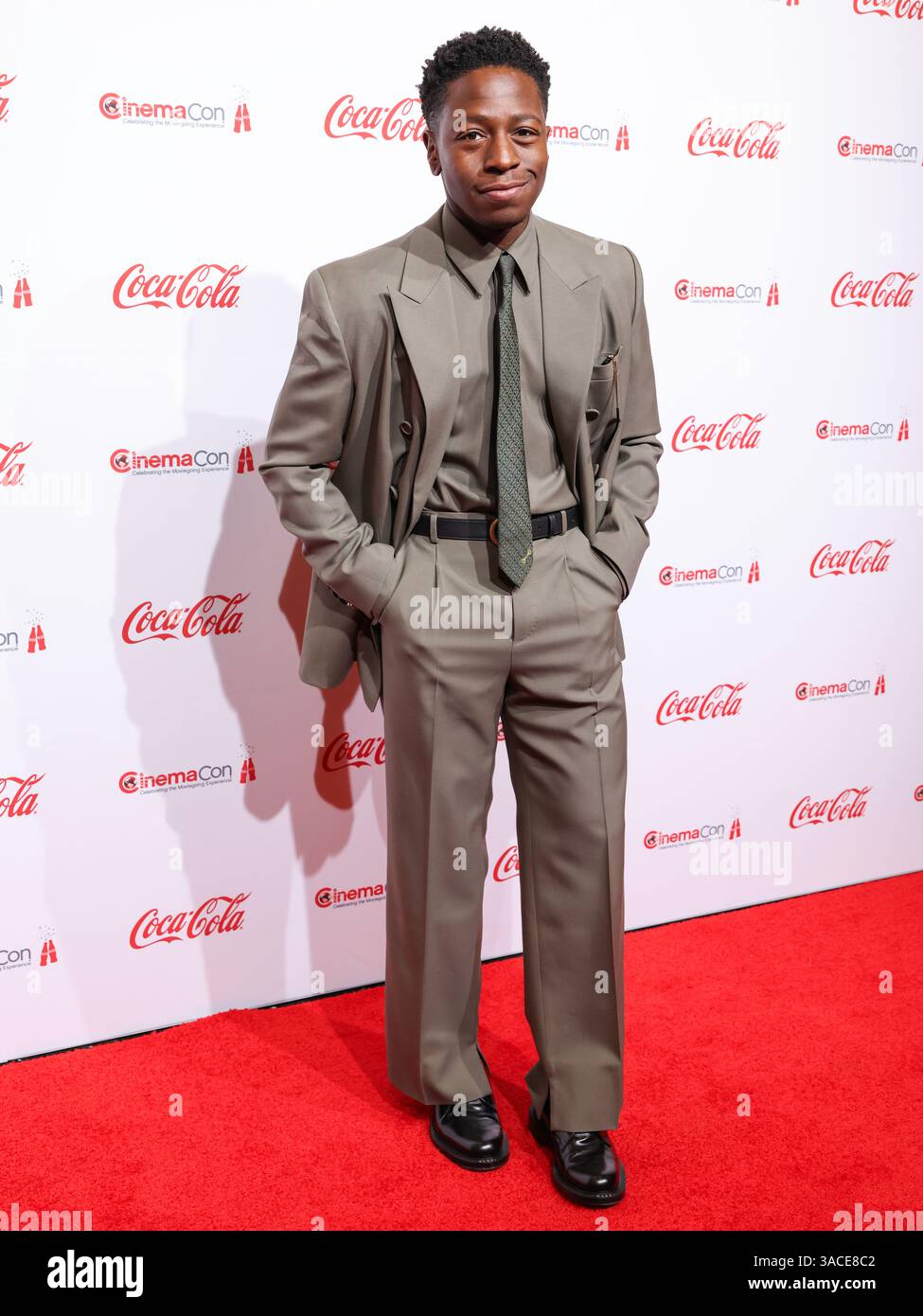 LAS VEGAS, NEVADA, USA - APRIL 03: British actor and writer David ...