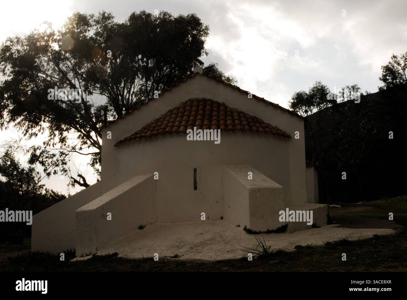 Greece Rhodes island Apollona village (part 1 Stock Photo - Alamy