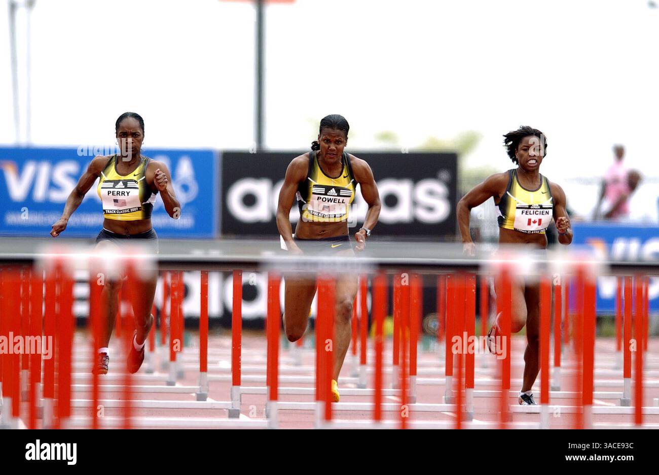 May 20, 2007: (left to right) Virginia Powell, PERDITA FELICIEN ...