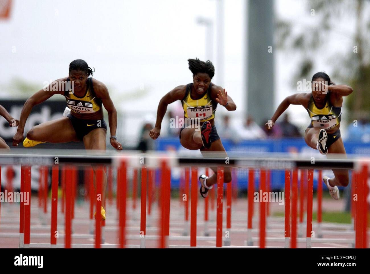 May 20, 2007: (left to right) Virginia Powell, PERDITA FELICIEN ...