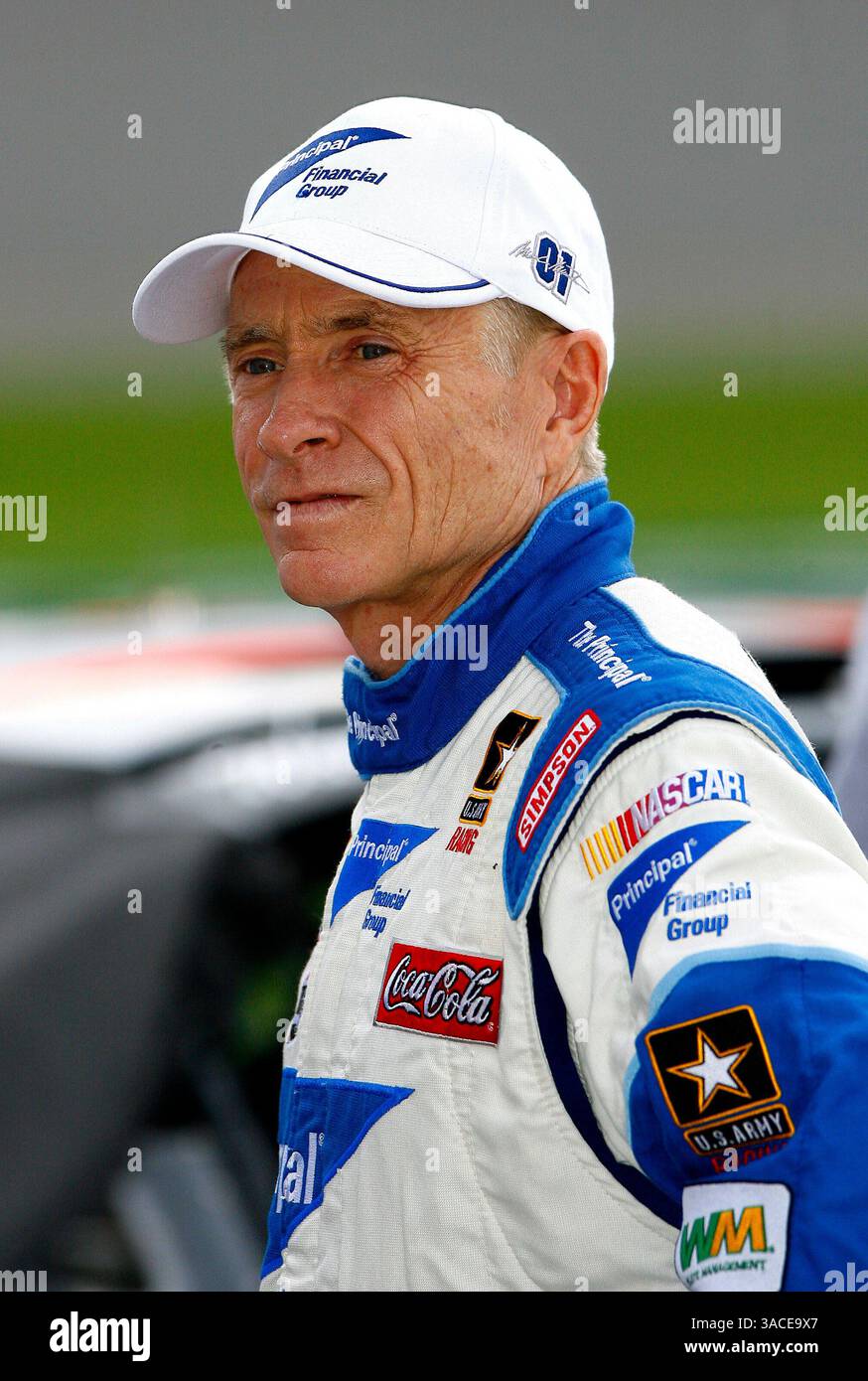 Mark Martin during Pepsi 400 qualifying at Daytona International ...