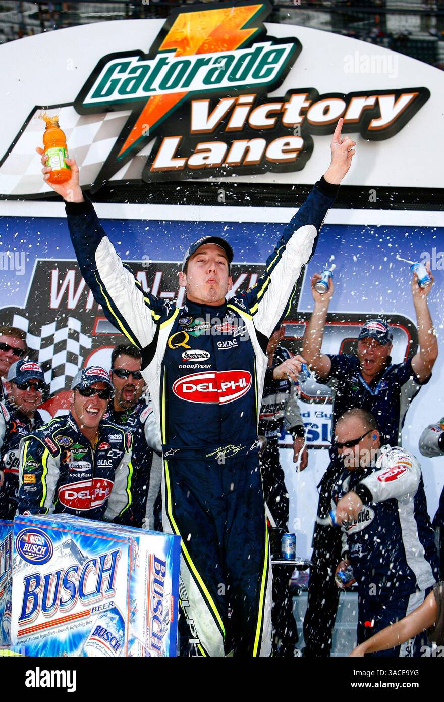 Kyle Busch dominated the rain delayed Winn Dixie 250 Busch race at ...