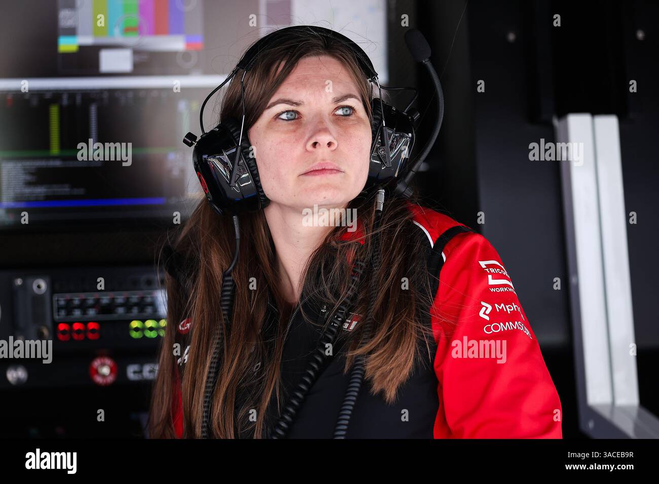 CRIDELICH Carine, Head of Strategy at Haas F1 team. during the Formula ...