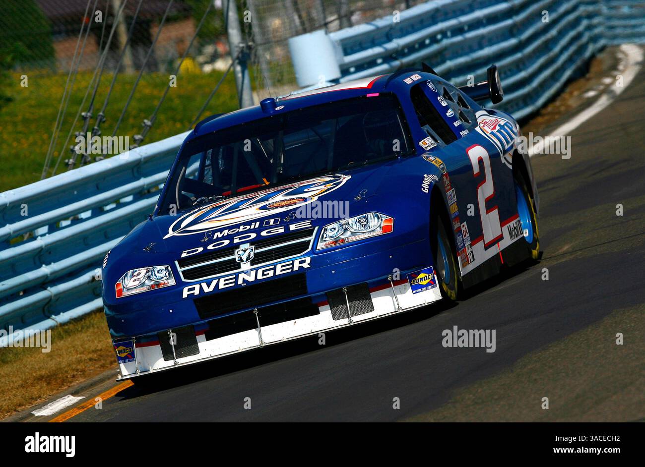 Kurt Busch exits turn 5 at Watkins Glen International during practice ...