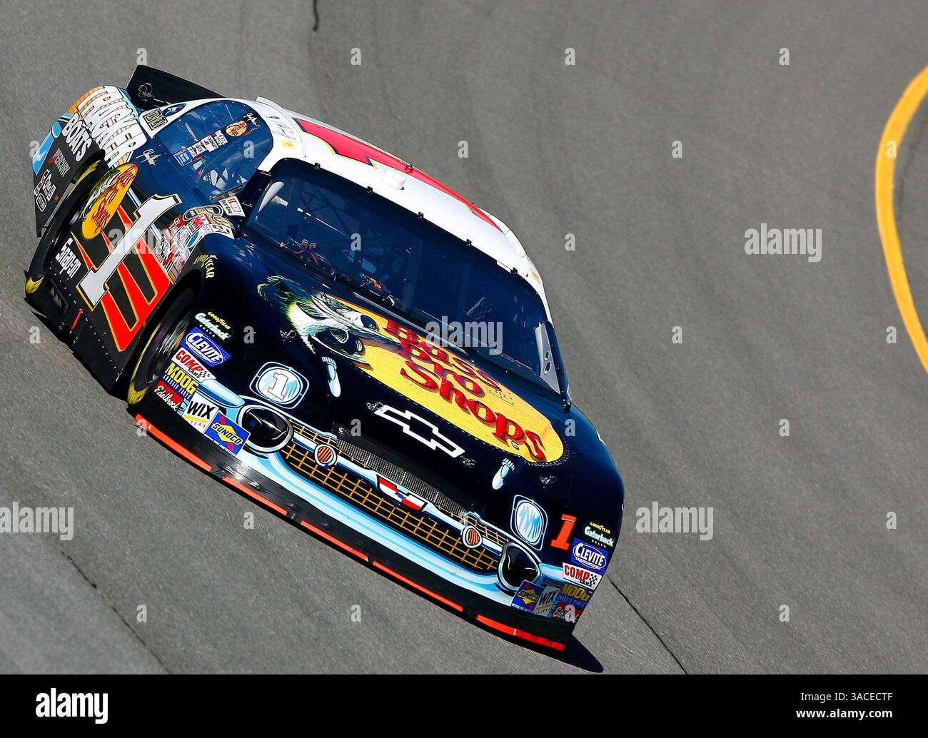 Martin Truex Jr. practices at Michigan with the special 50th ...