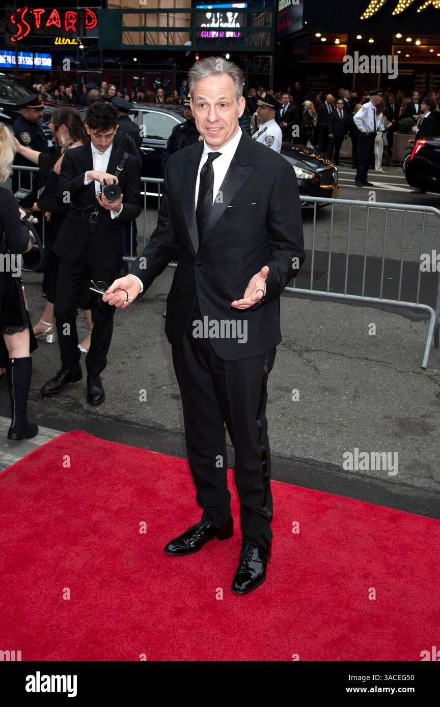 Jake Tapper bei der Broadway-Premiere des Theaterstücks Good Night, and ...