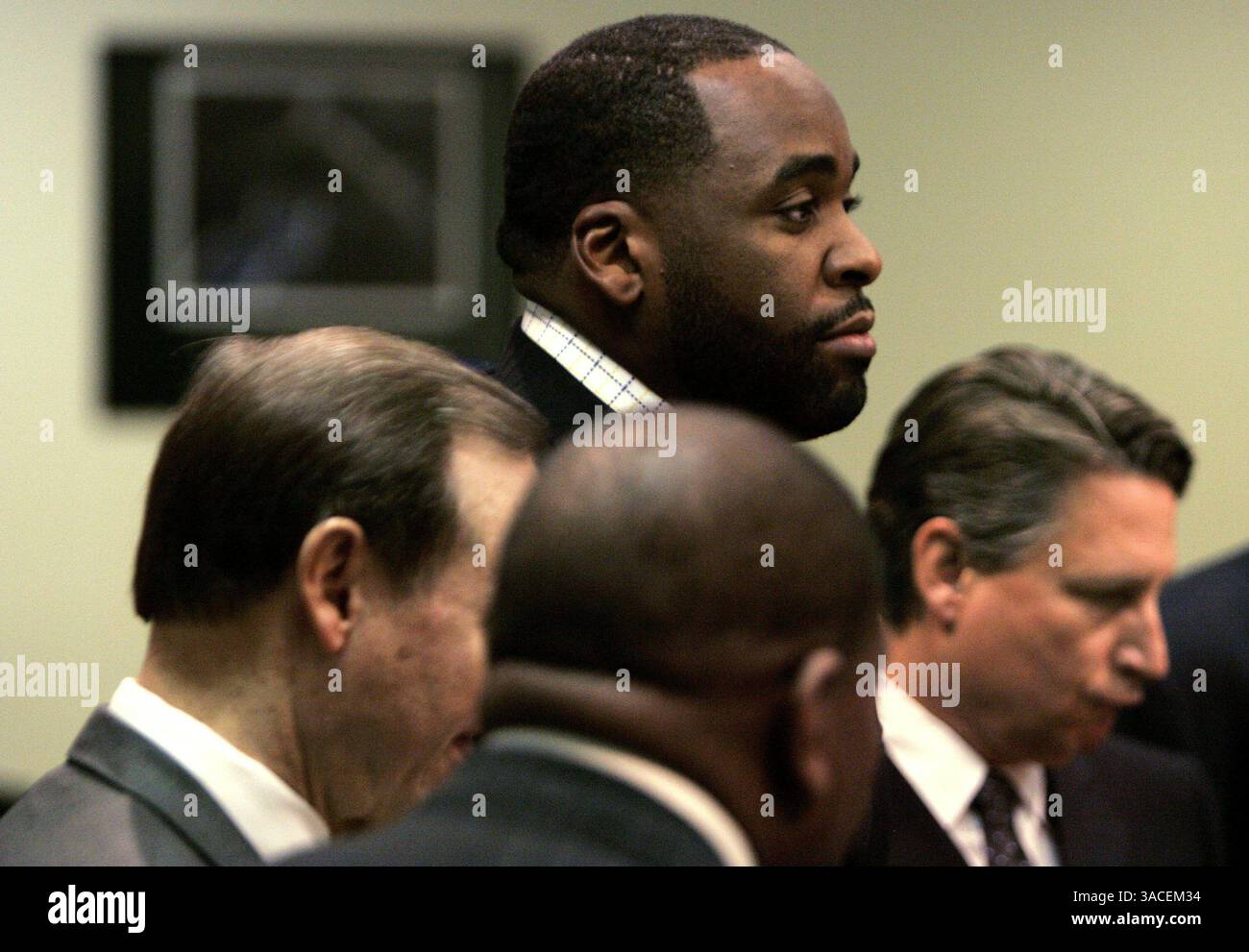 Mar 25, 2008 - Detroit, Michigan, USA - Detroit Mayor KWAME KILPATRICK ...