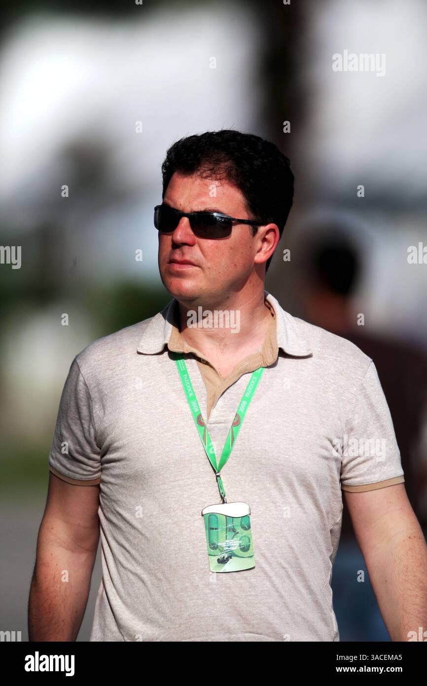 James Allen (GBR) ITV F1 Commentator..Malaysian Grand Prix, Rd 2 ...