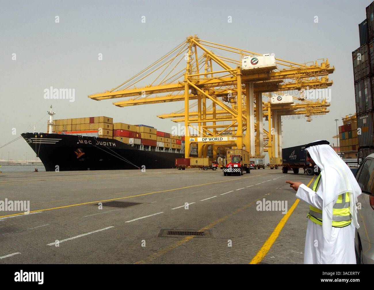 Feb 23, 2008 - Dubai, United Arab Emirates - Jebel Ali Port is one of ...