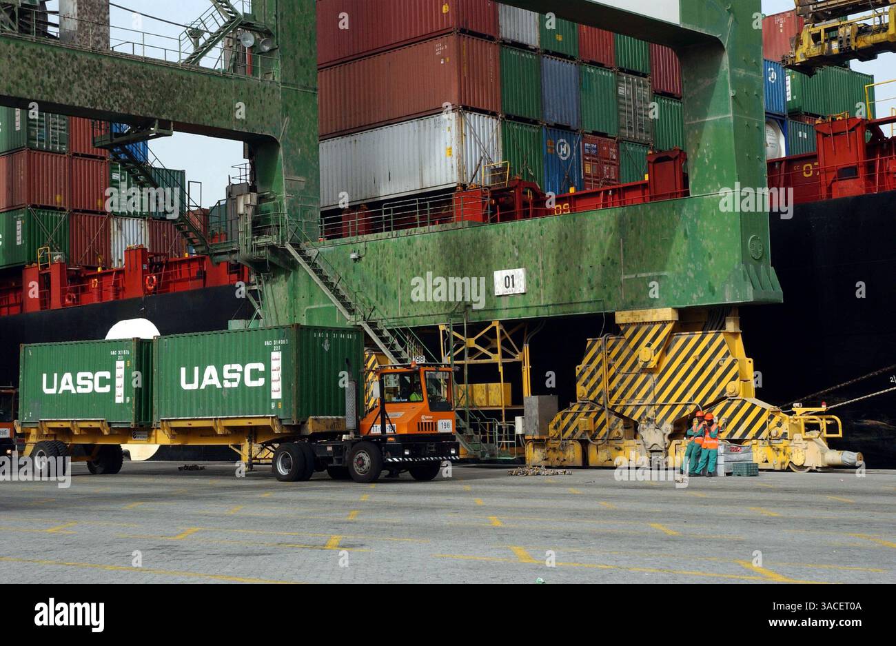 Feb 23, 2008 - Dubai, United Arab Emirates - Jebel Ali Port is one of ...