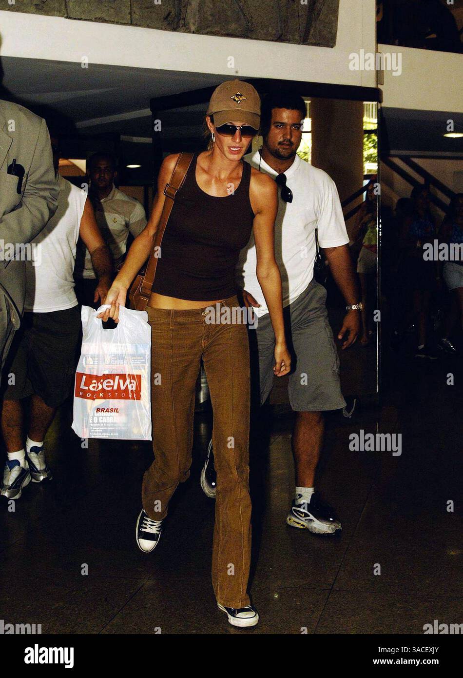 Apr 08, 2002; Salvador, Bahia, Brazil; ! Top Brazilian model GISELE ...