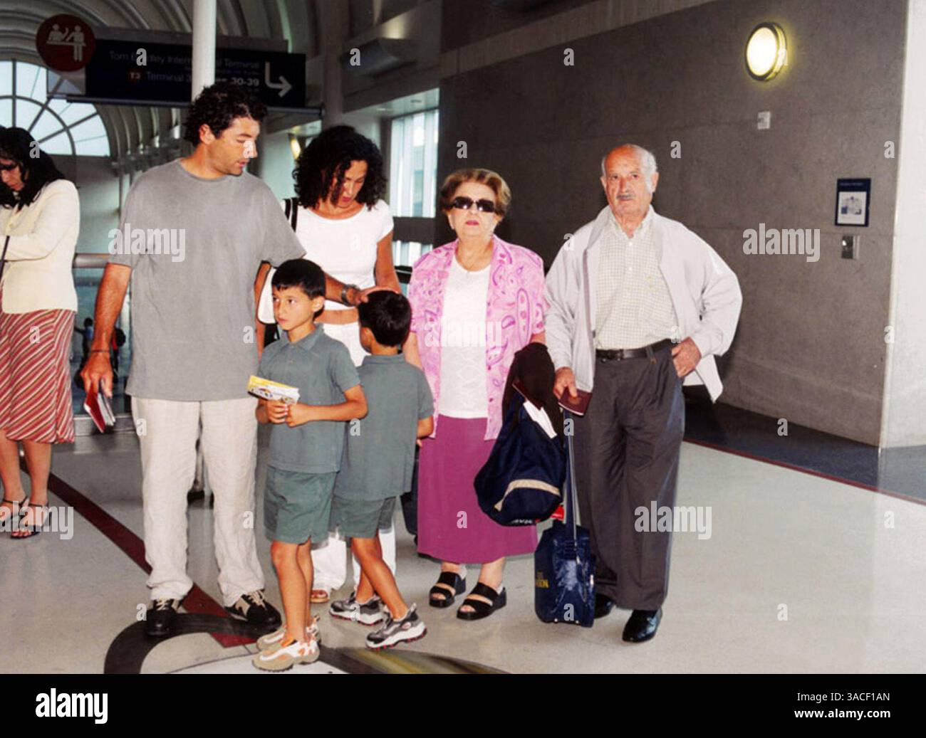Jun 17, 2002; Los Angeles, CA, USA; Actor Antonio Banderas' family was ...