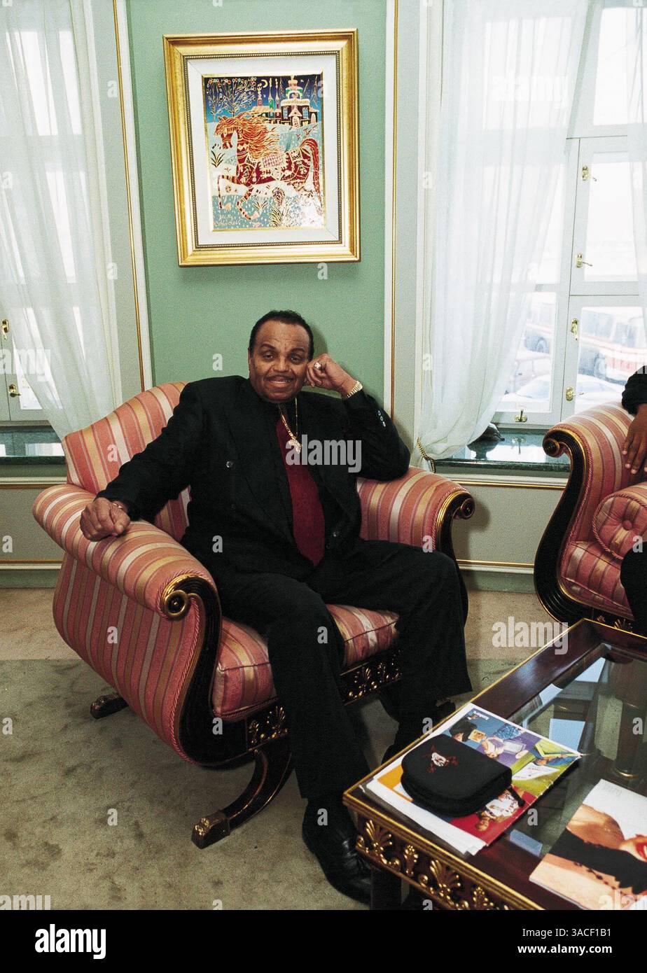 Dec 15, 2001; Moscow, Russia; US Sales ONLY! ! JOSEPH JACKSON (father ...