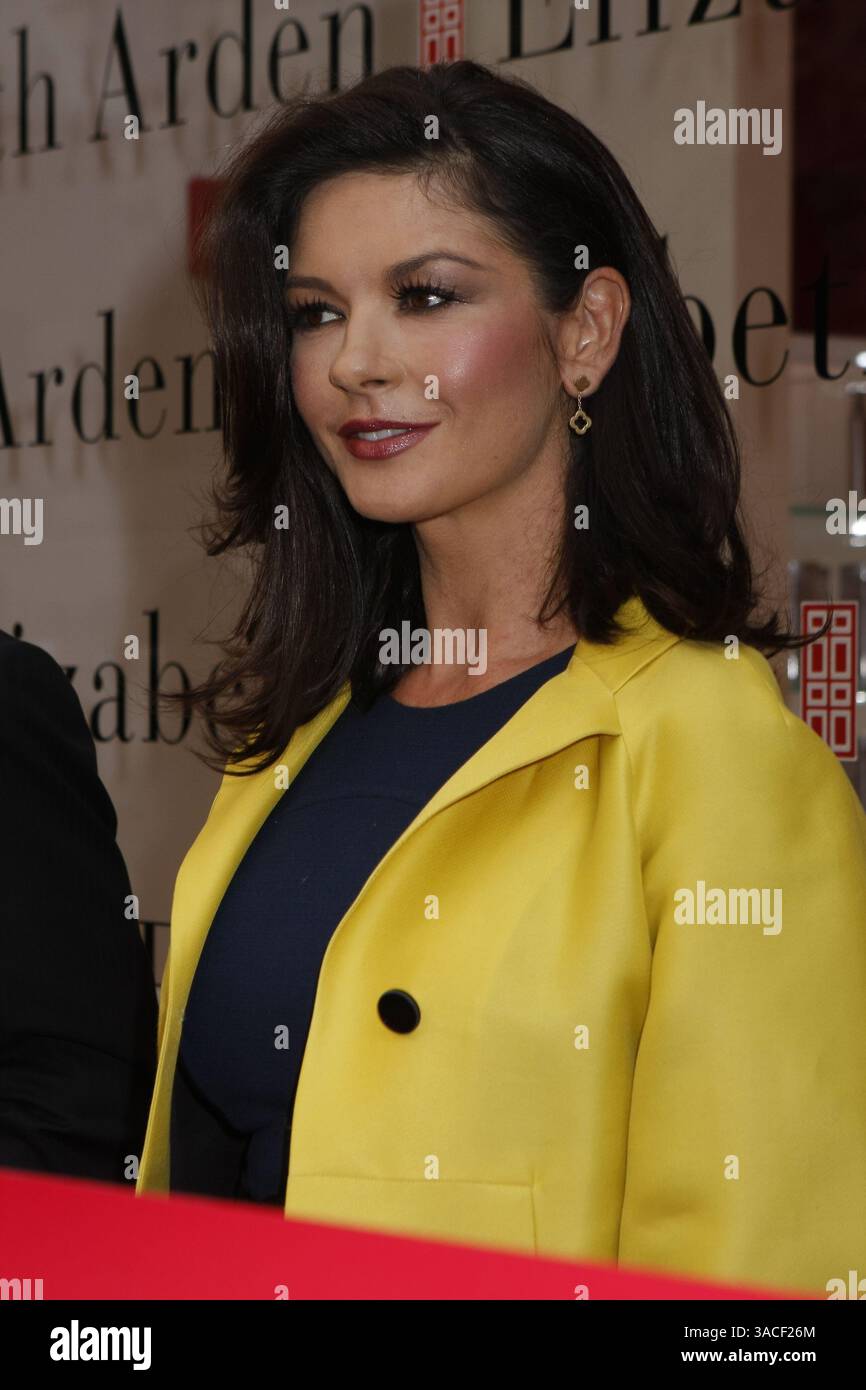 March 6, 2008. New York City .Actress Catherine Zeta-Jones opens up the ...