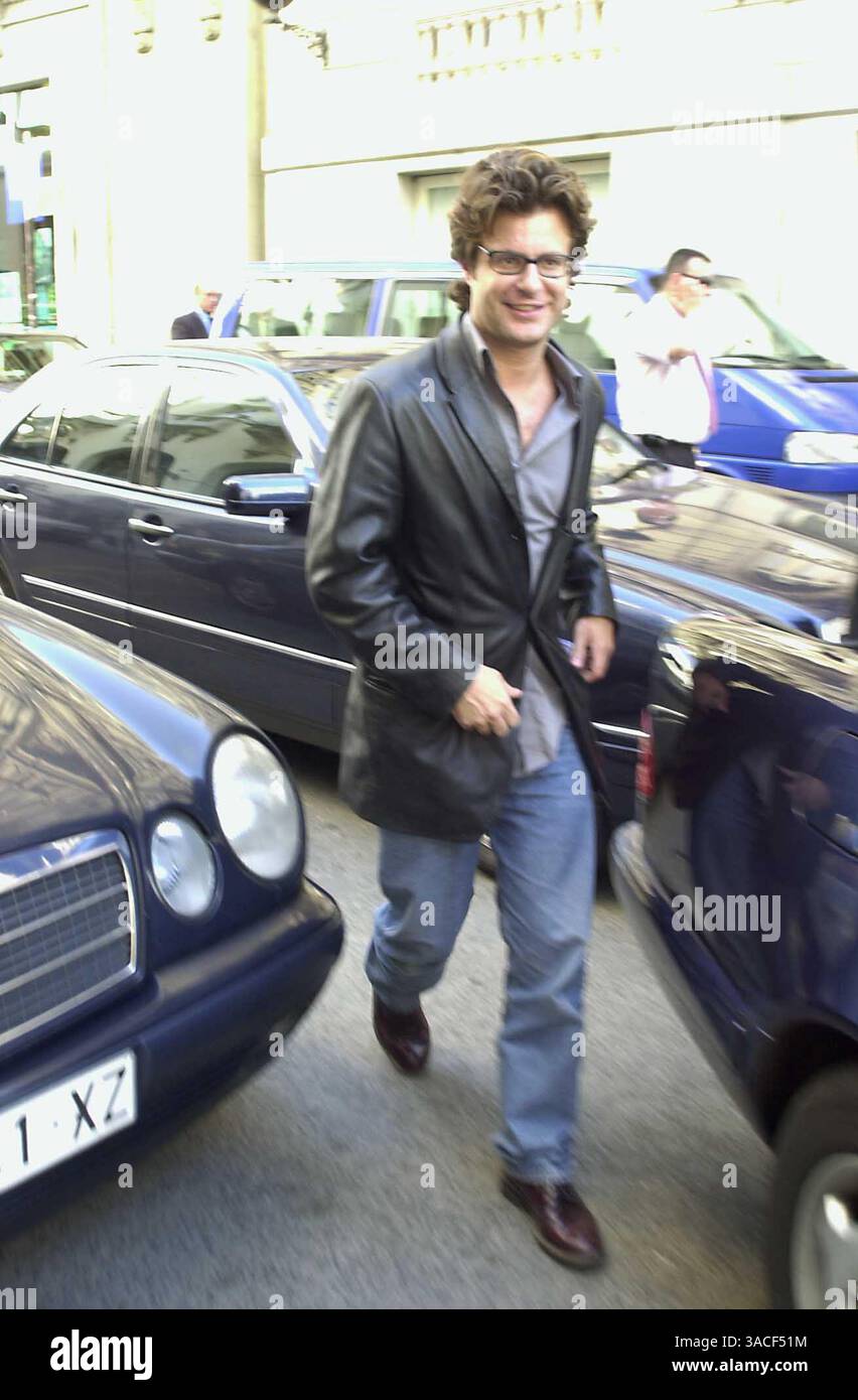 Jul 11, 2002; Madrid, Spain; Mexican singer Paulina Rubio and her ...