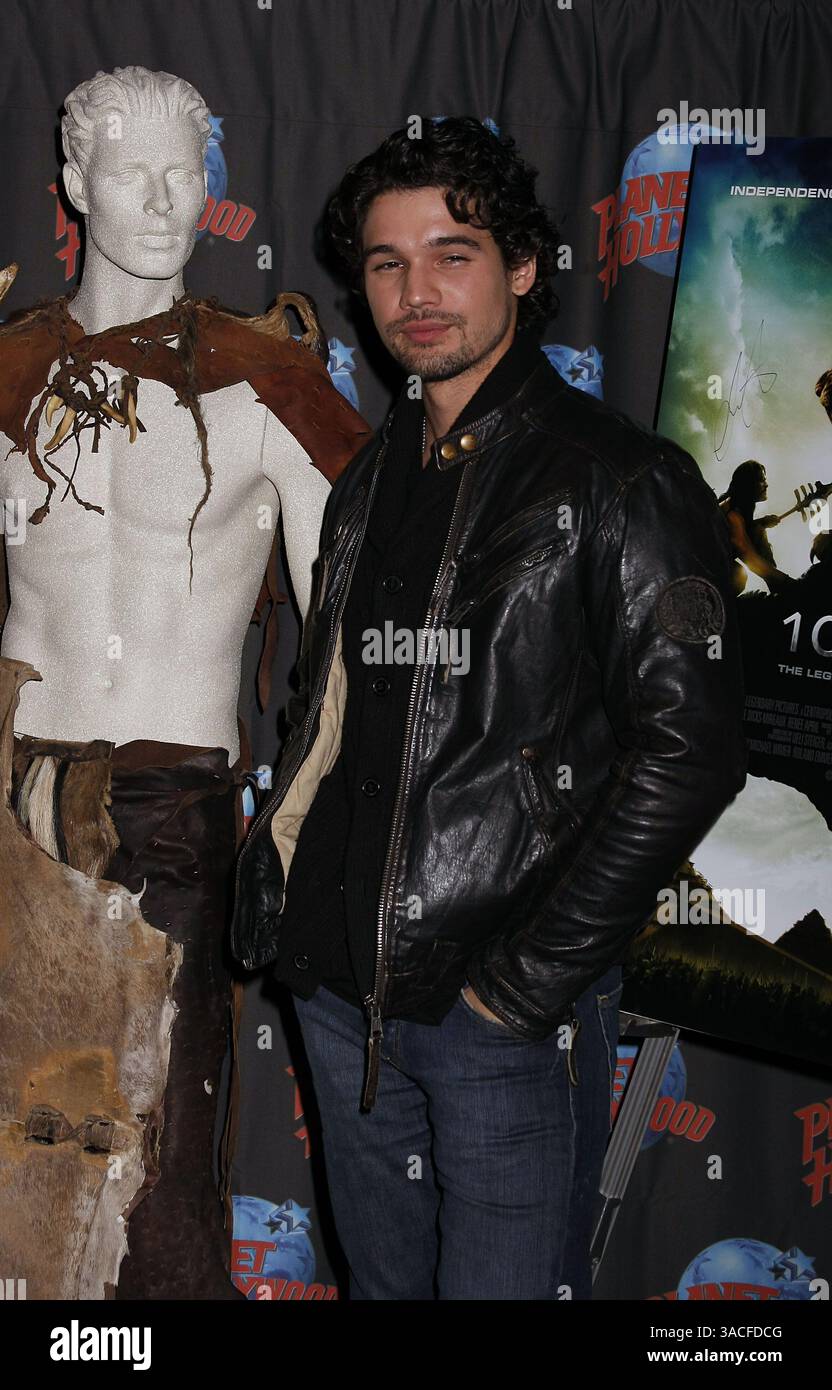March 3 2008, New York City Actor Steven Strait donates costumes and ...