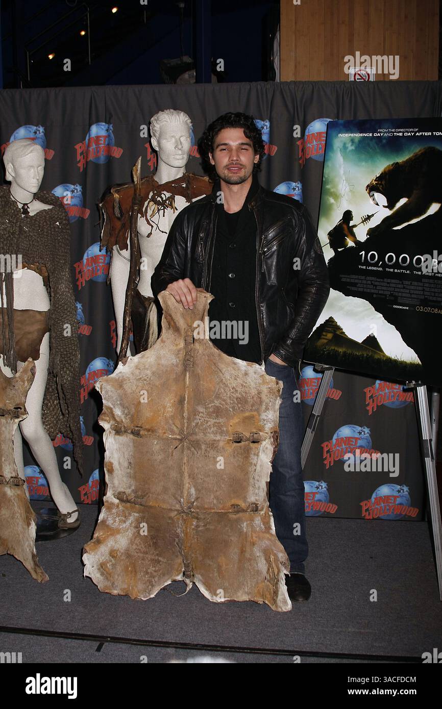 March 3 2008, New York City Actor Steven Strait donates costumes and ...