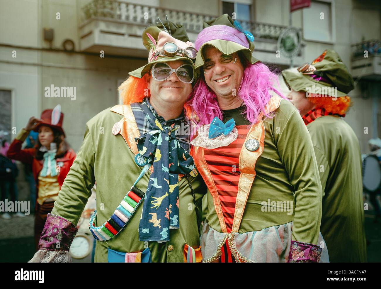 Participants of the Torres Vedras Carnival Stock Photo - Alamy