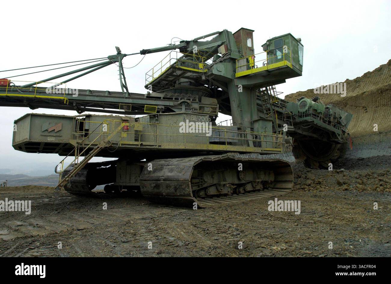 mining industry for resource extraction in an alpine mountain region ...