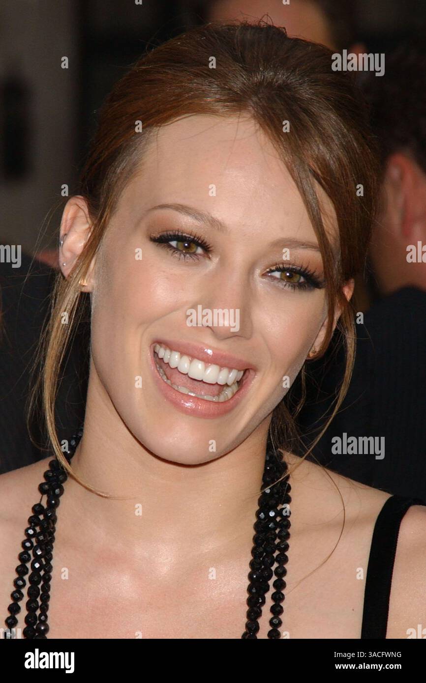 New York City, August 14, 2006. Hilary Duff attends the 'Material Girls ...