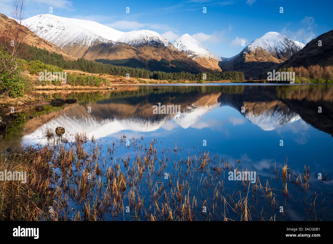 Loch etive mountain snow hi-res stock photography and images - Alamy