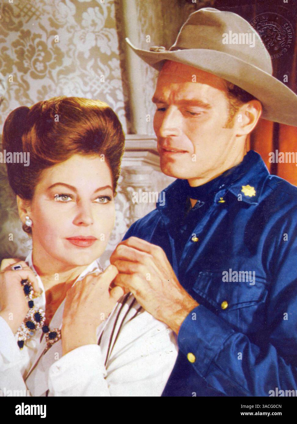 May 29, 1963 - Hollywood, California, USA - CHARLTON HESTON and AVA ...