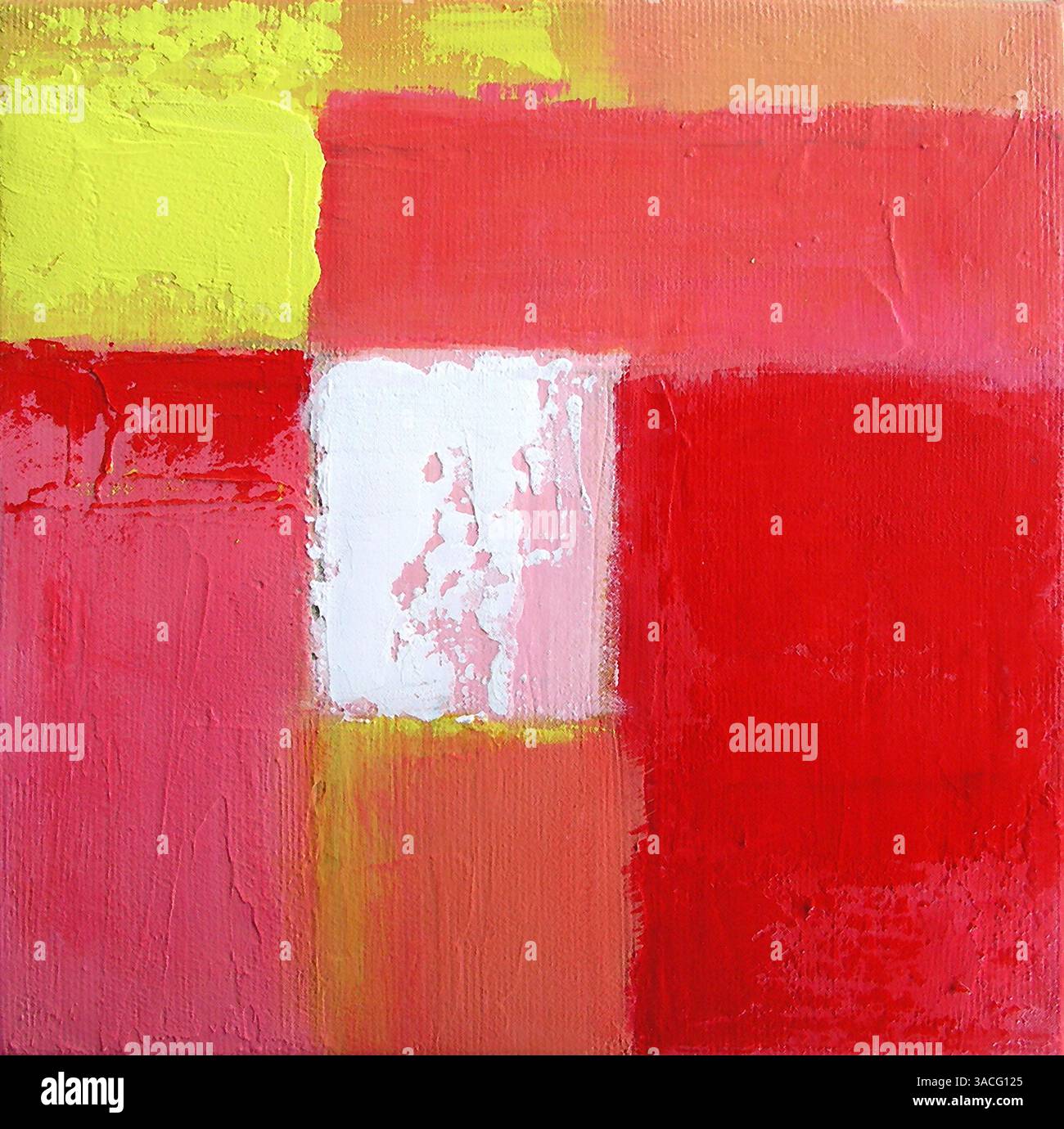 Modern Abstract Art. Illustration From Original Contemporary Painting ...