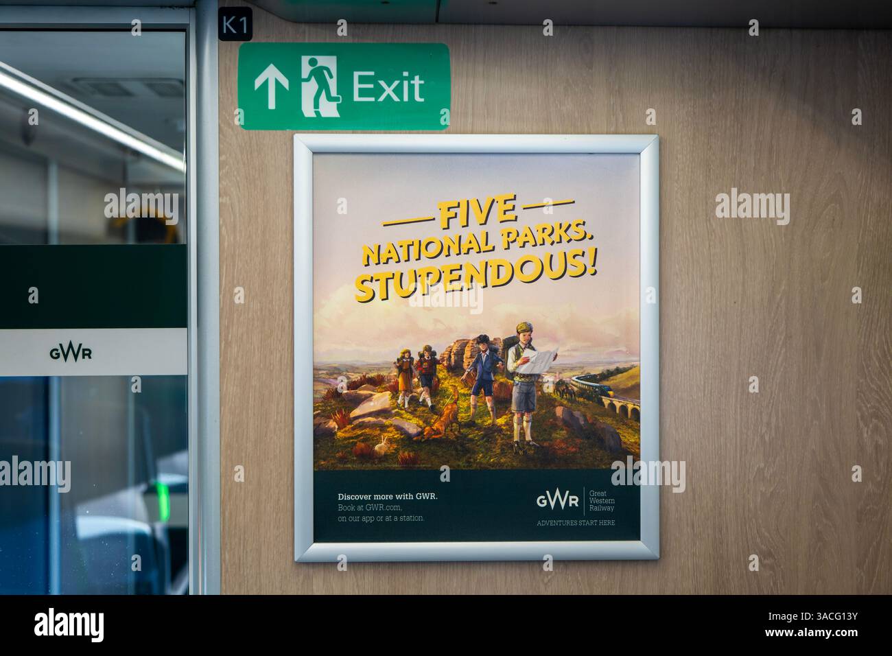 Great western railway poster hi-res stock photography and images - Alamy