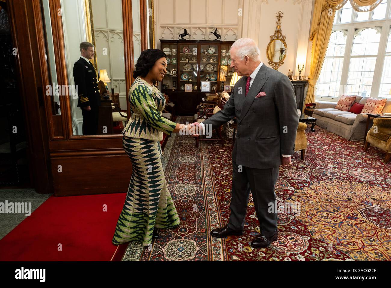 King Charles III receives Commonwealth Secretary-General, Shirley ...