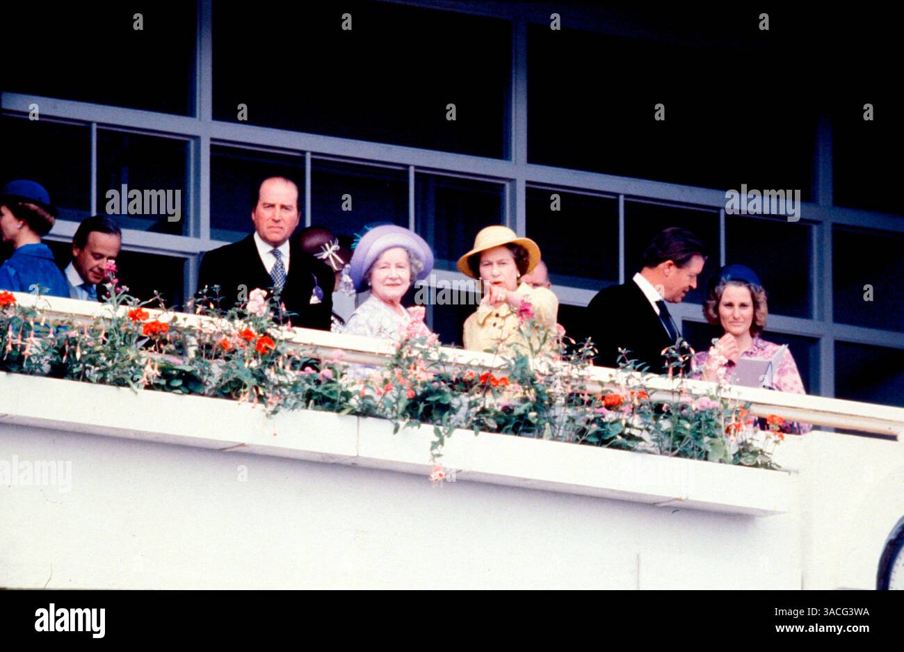 May 01, 1978 - Epson, UK - The QUEEN MOTHER, the creator of the modern ...