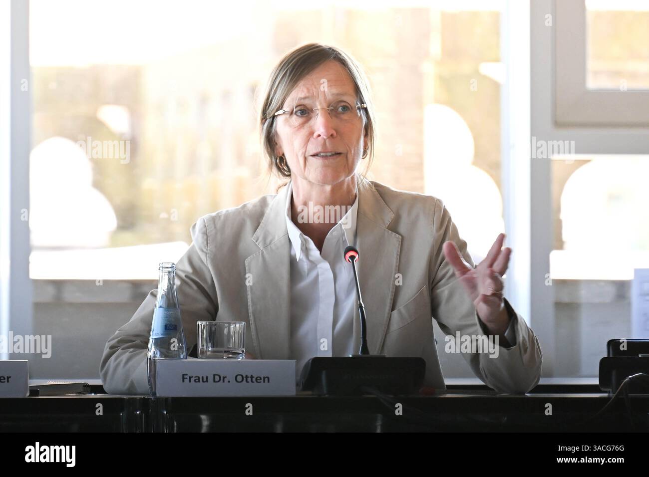 Bremen, Germany. 04th Apr, 2025. Maike Otten, Director at the State ...