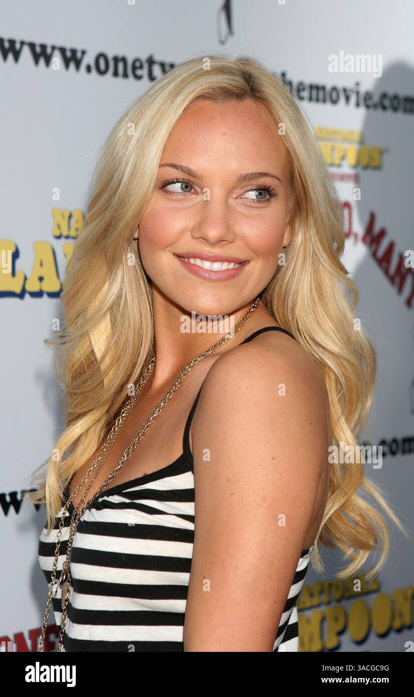 Apr 10, 2008 - Los Angeles, California, USA - ASHLEY HARTMAN arrives at ...