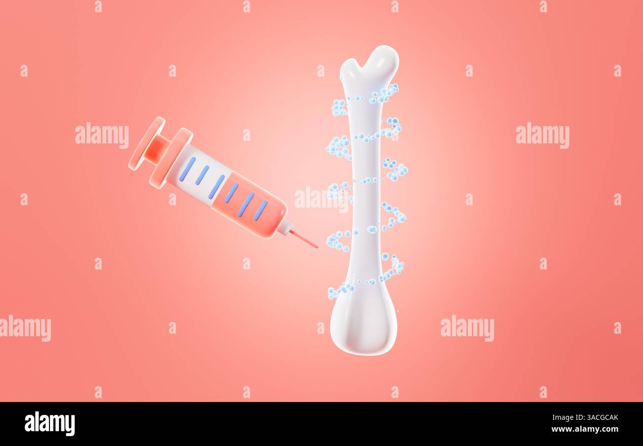 Human kneecap model and drug absorption, injection of medication ...
