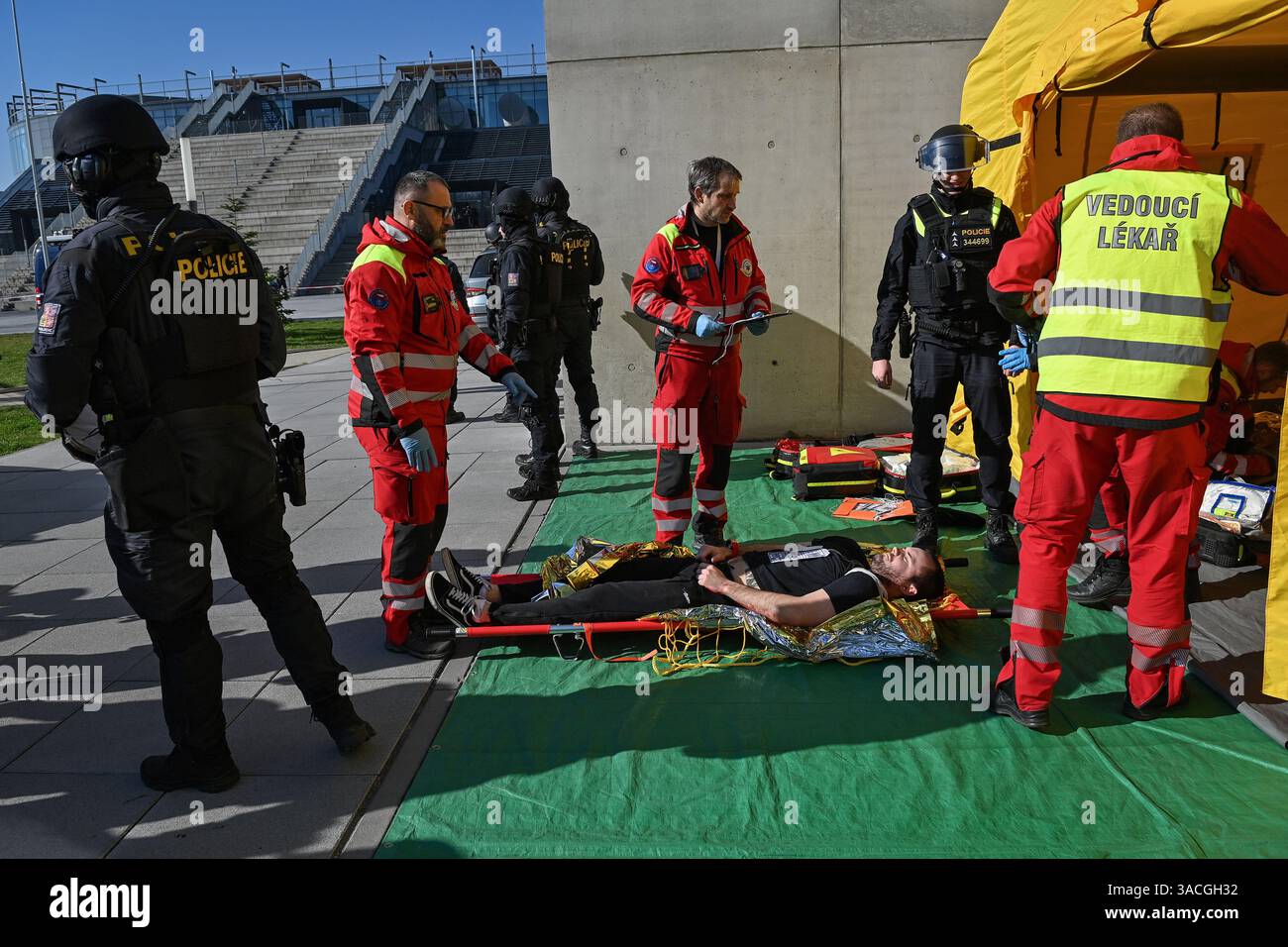 The exercise of Protective Service of Czech Police with other ...