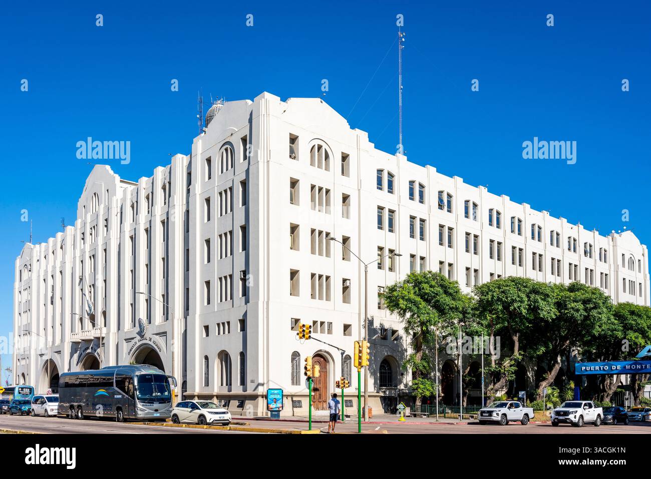 The National Customs Building (Direccion Nacional De Aduanas), The Port ...