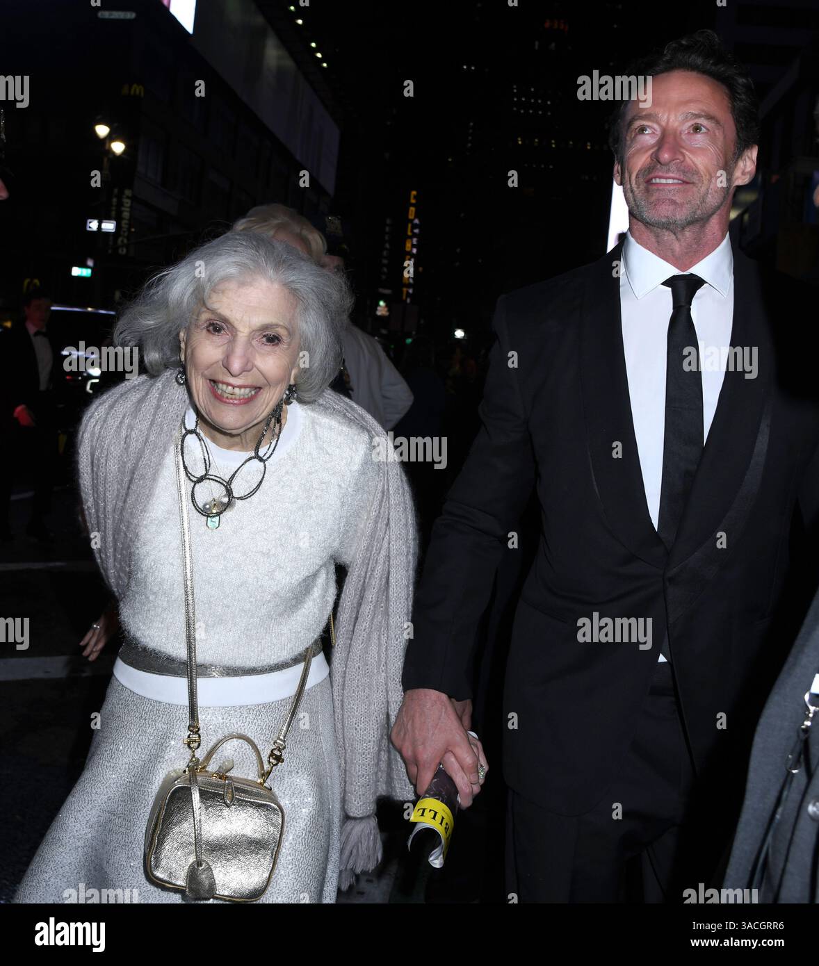 April 3, 2025, New York, Ny, United States: Pat Schoenfeld and Hugh ...