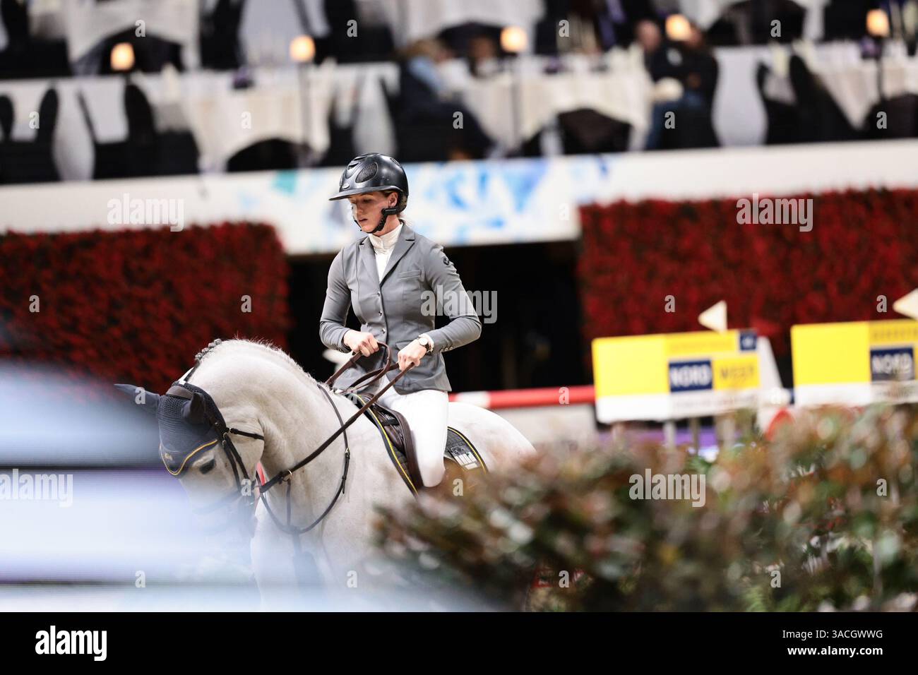 Laura Hunziker of Switzerland with KLC Octopussy during the Prize of ...