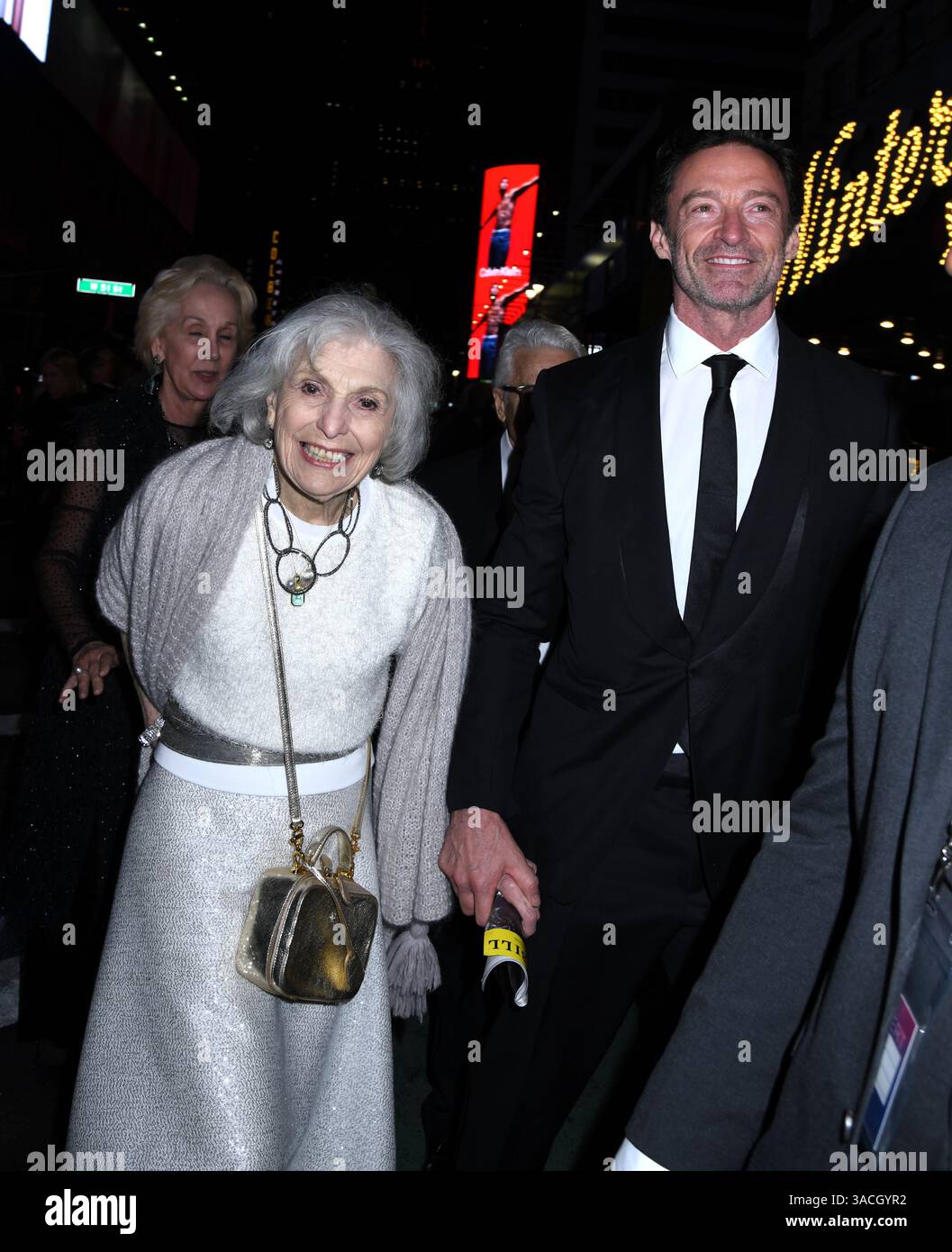 April 3, 2025, New York, Ny, United States: Pat Schoenfeld and Hugh ...