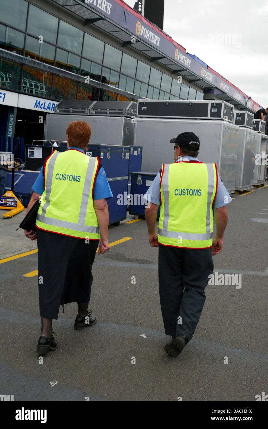 Australian customs officials hi-res stock photography and images - Alamy