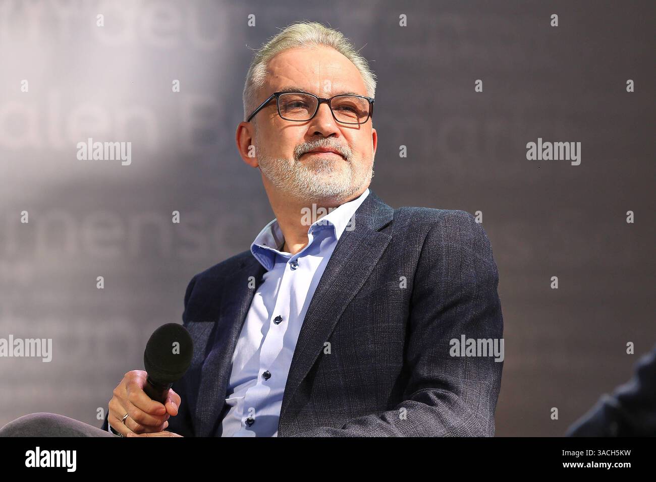 Leipzig, Sachsen, Deutschland, 28.03.2025: Messe: Leipziger Buchmesse ...