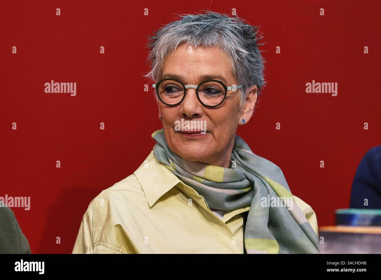 Leipzig, Sachsen, Deutschland, 28.03.2025: Messe: Leipziger Buchmesse: Karin Schmidt-Friderichs ...