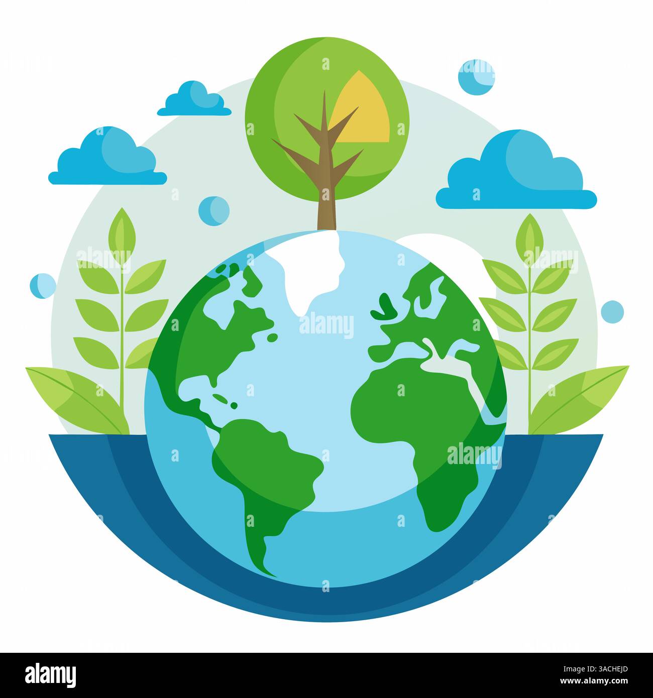 Drawing showing the damage environmental pollution causes to our world ...