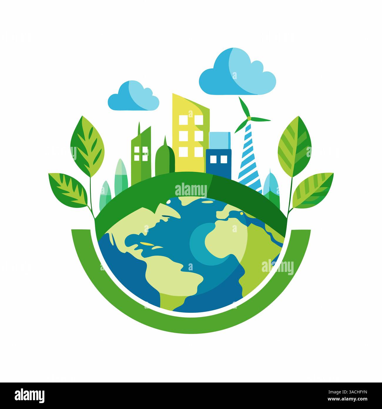 Drawing showing the damage environmental pollution causes to our world ...